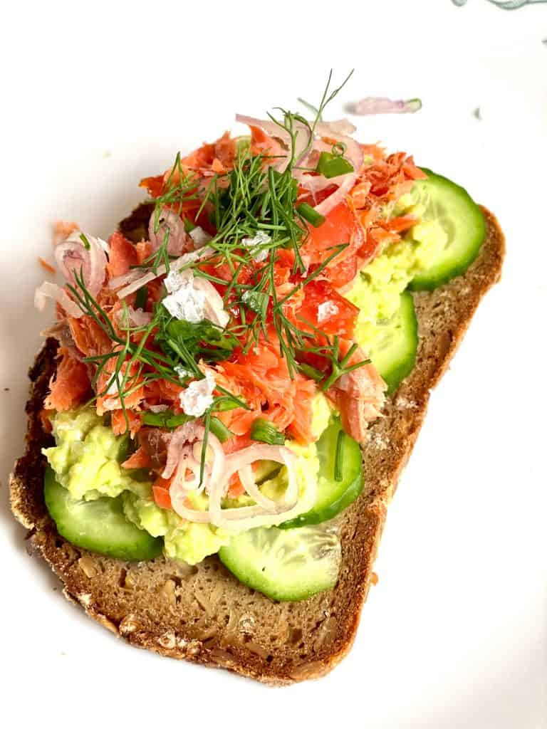 Smoked Salmon Avocado Toast - Jerkyholic