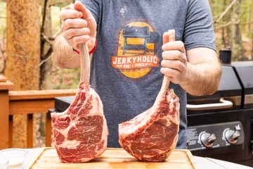 Perfectly Cooked Tomahawk Steak - Jerkyholic