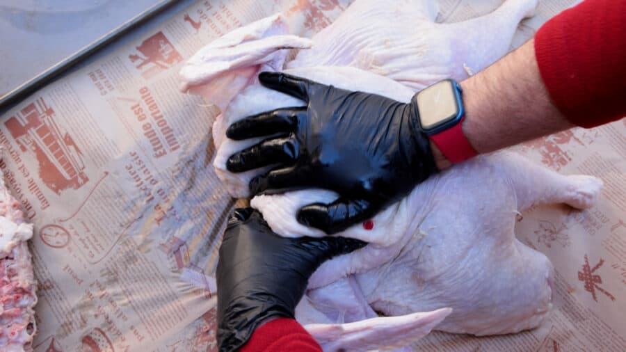 Smoked Spatchcock Turkey (Sriracha Glazed) - Jerkyholic